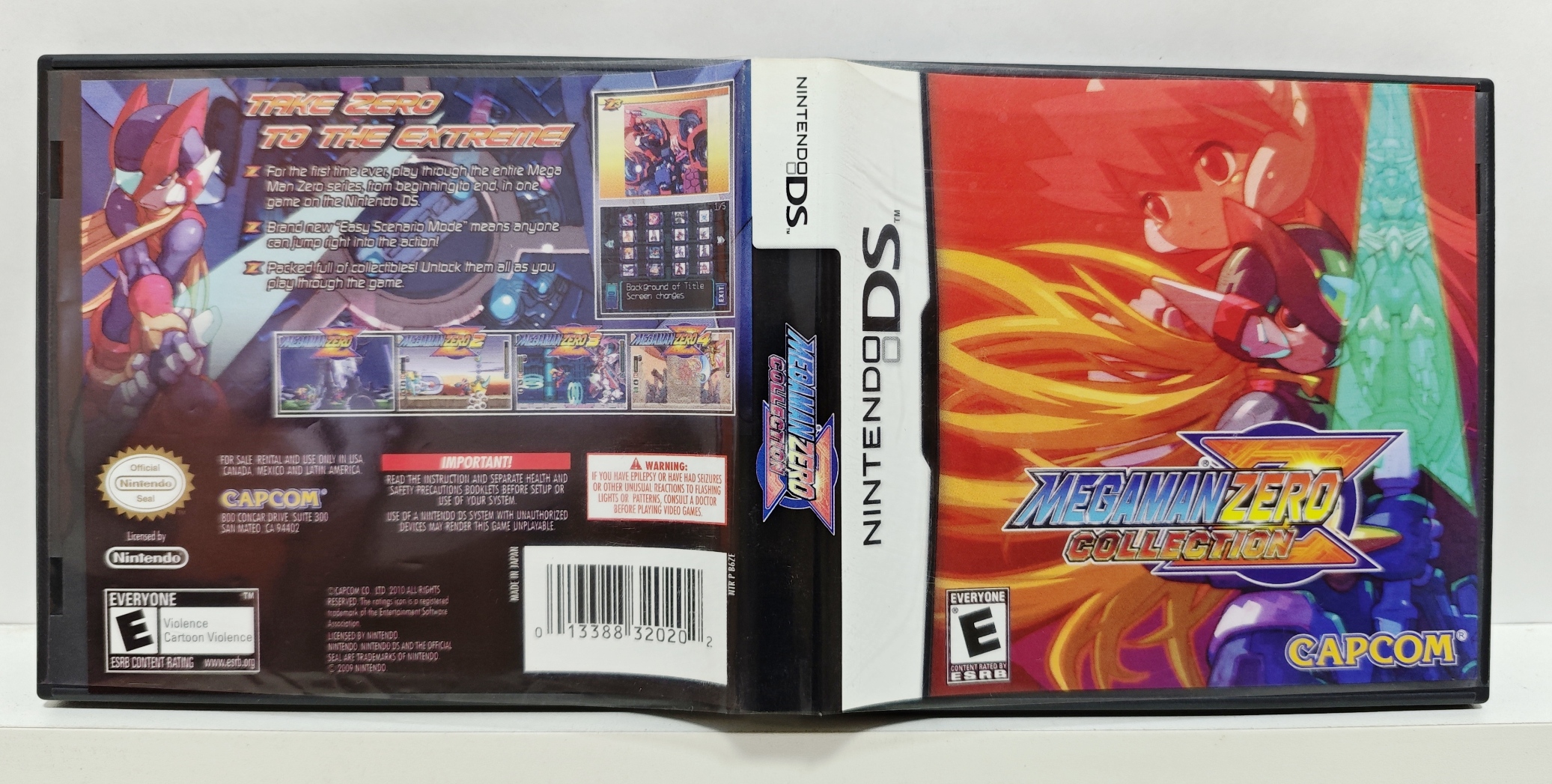 Mega Man Zero Collection - Nintendo DS - Semi-Novo - Carvalho Games