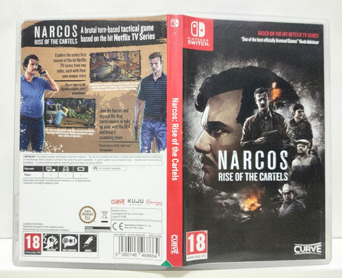 Narcos: Rise Of The Cartels - Nintendo Switch - Semi-Novo - Carvalho Games