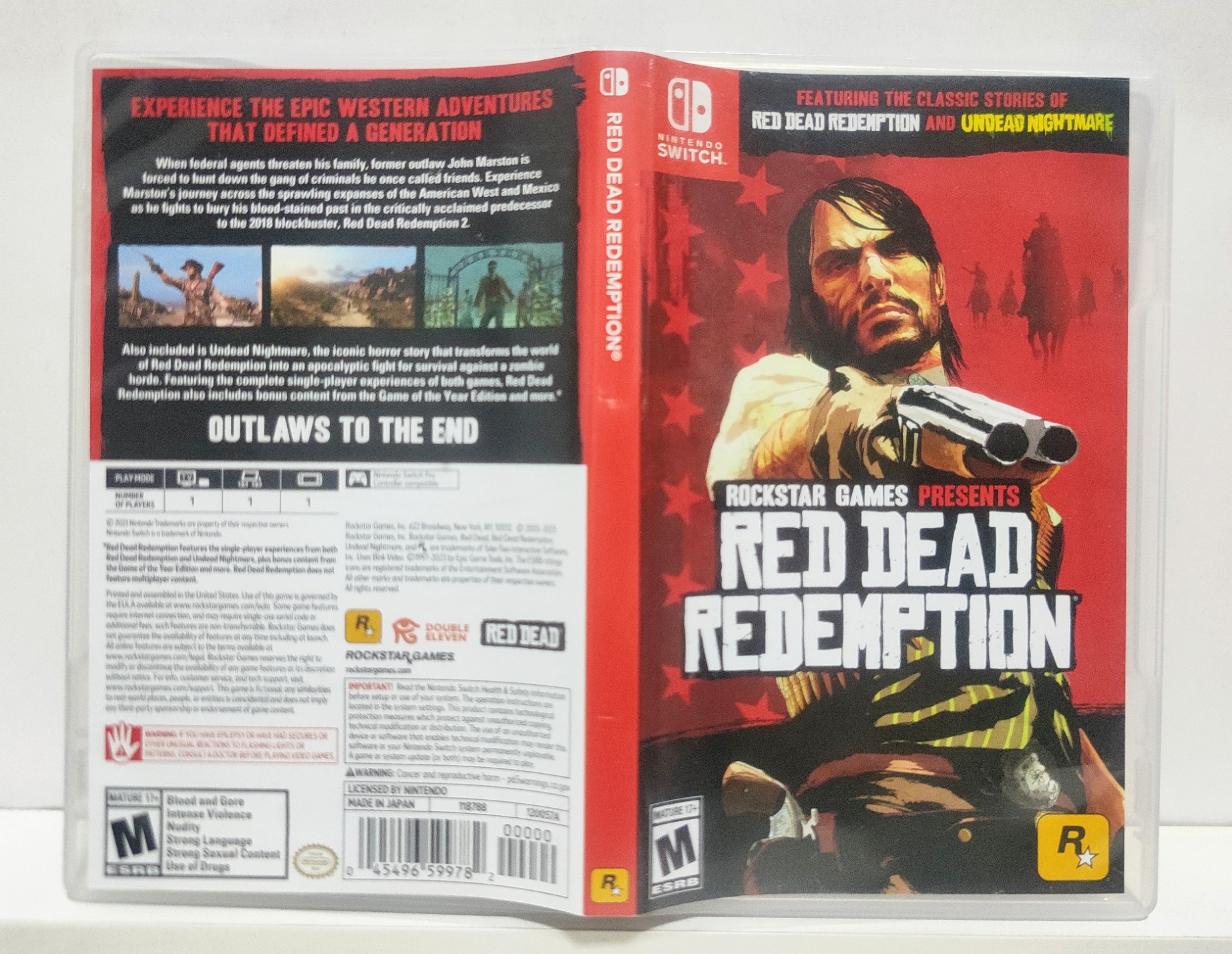Red Dead Redemption - Nintendo Switch - Semi-Novo - Carvalho Games
