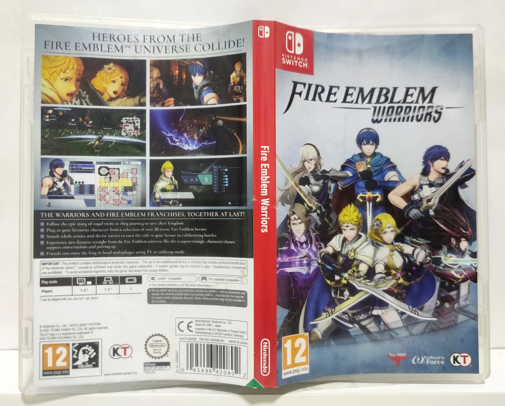 Fire Emblem Warriors Limited Edition - Nintendo Switch - Semi-Novo ...