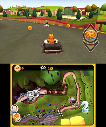 Garfield Kart - Nintendo 3DS - Carvalho Games