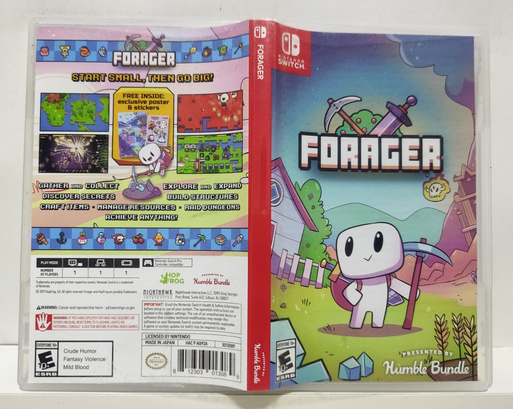 Forager - Nintendo Switch - Semi-Novo - Carvalho Games