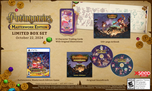 Potionomics Masterwork Edition Limited Box Set - PS5 - Carvalho Games