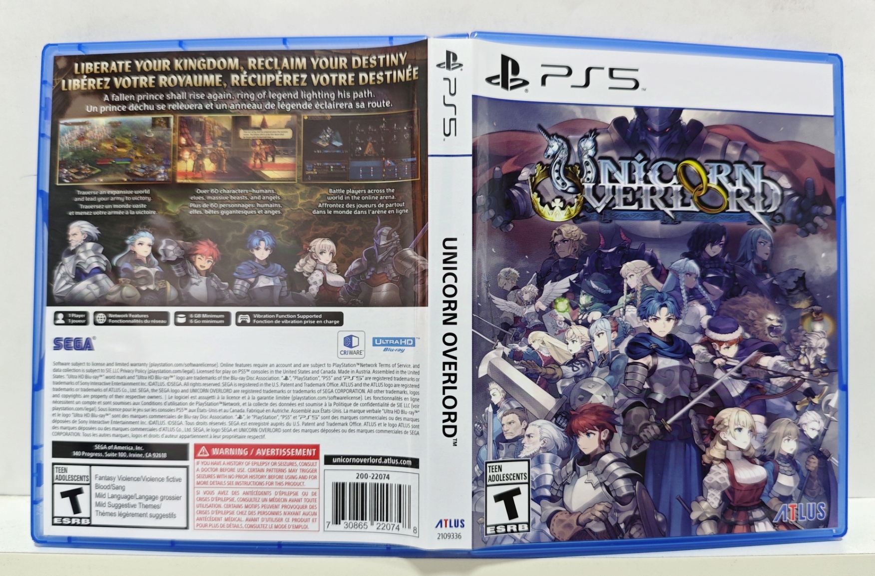 Unicorn Overlord - PS5 - Semi-Novo - Carvalho Games