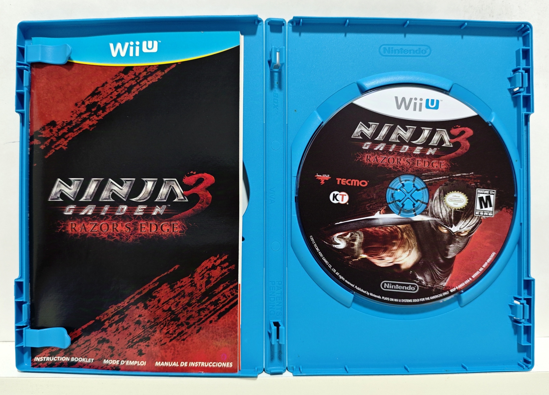 Ninja Gaiden 3 Razor's Edge - Nintendo Wii U - Semi-Novo - Carvalho Games