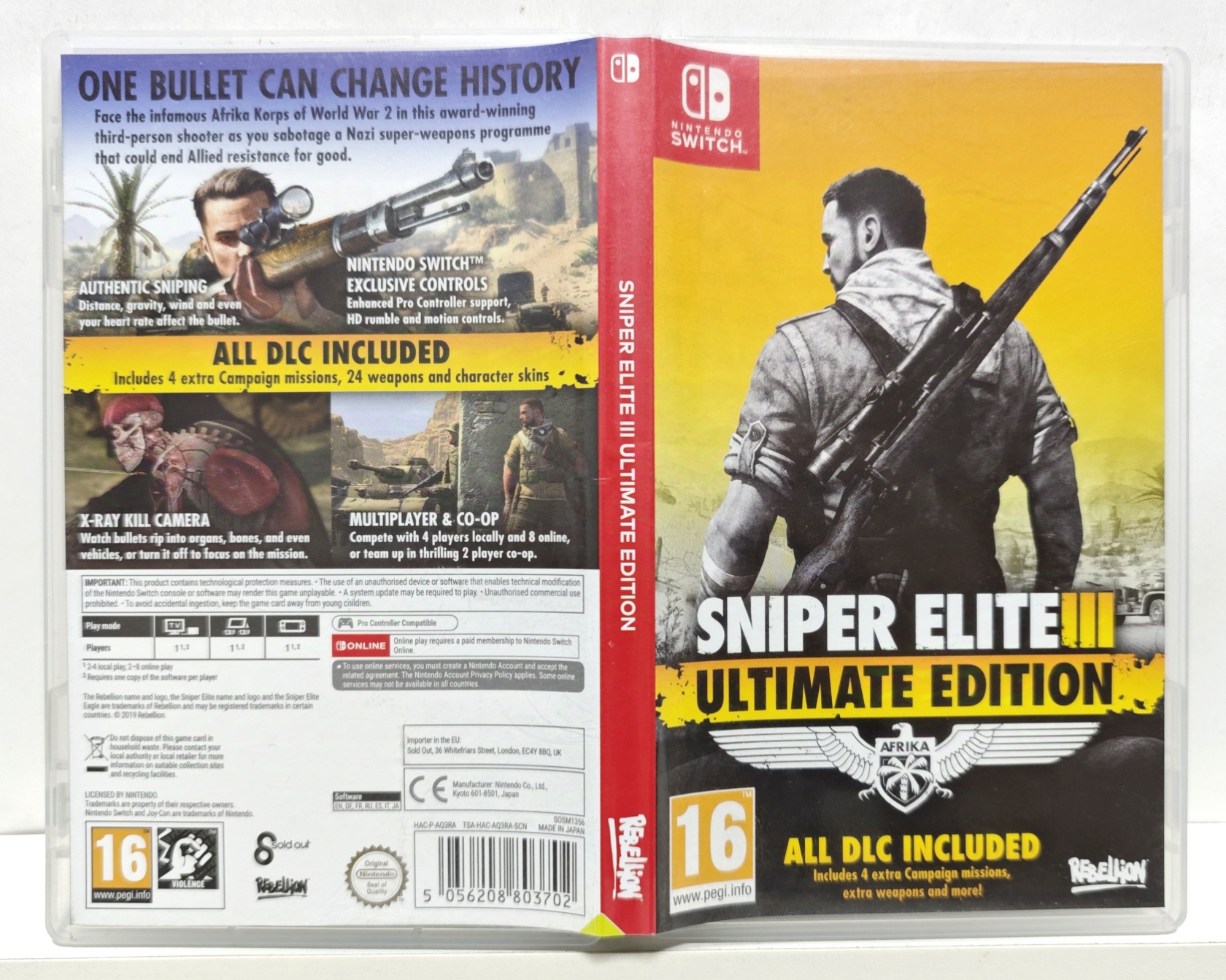 Sniper Elite III Ultimate Edition - Nintendo Switch - Semi-Novo ...