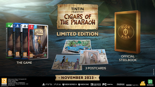 Tintin Reporter: Cigars Of The Pharaoh Limited Edition - Nintendo ...
