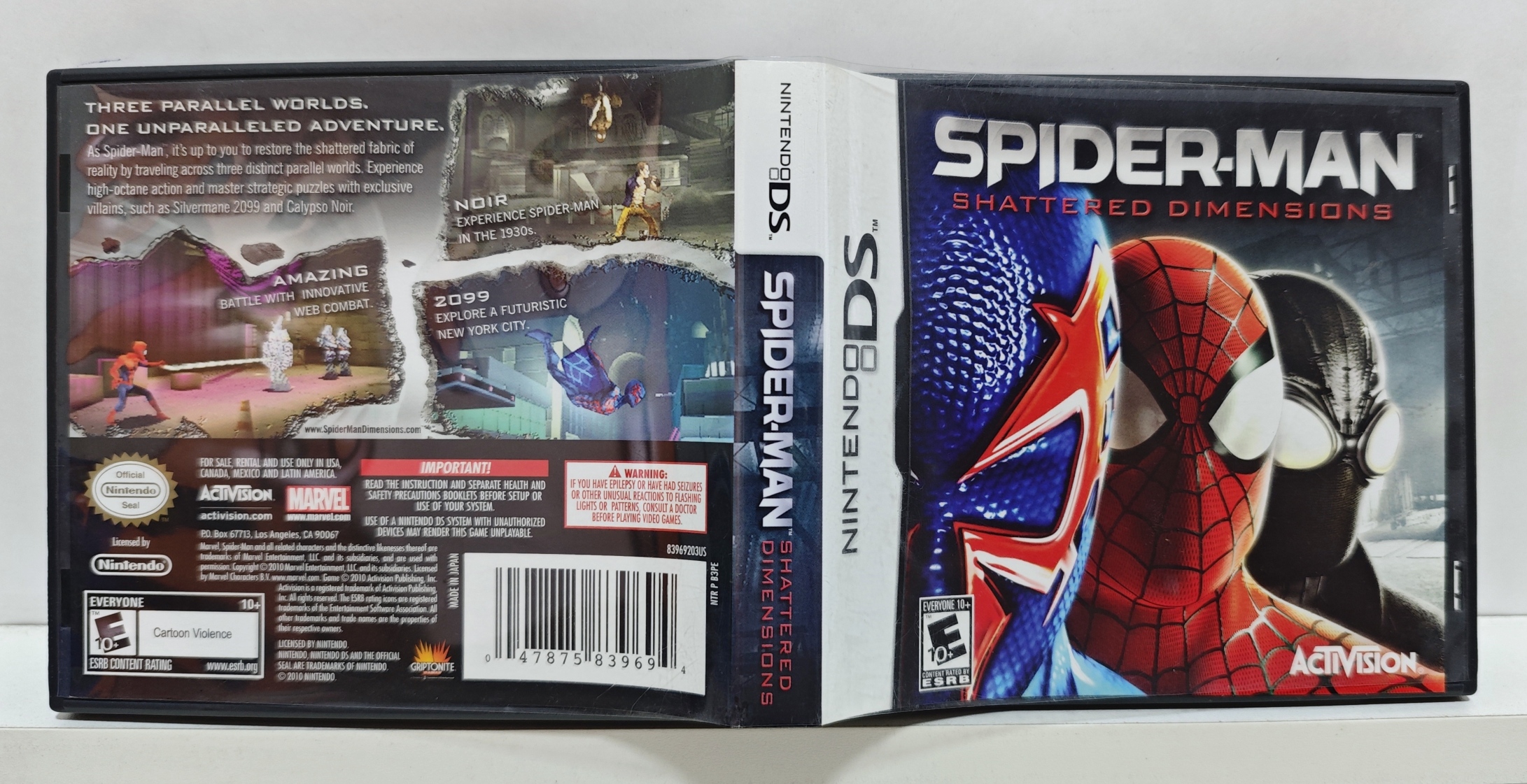 Spider-Man: Shattered Dimensions - Nintendo DS - Semi-Novo - Carvalho Games