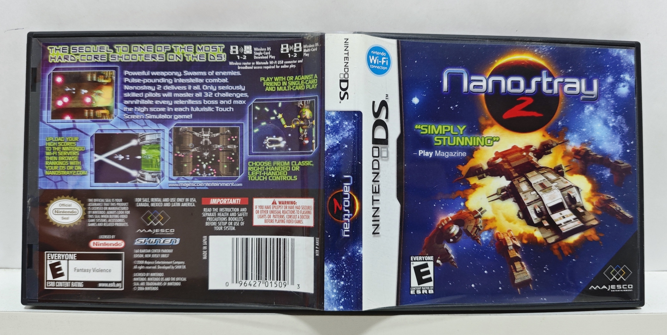 Nanostray 2 - Nintendo DS - Semi-Novo - Carvalho Games