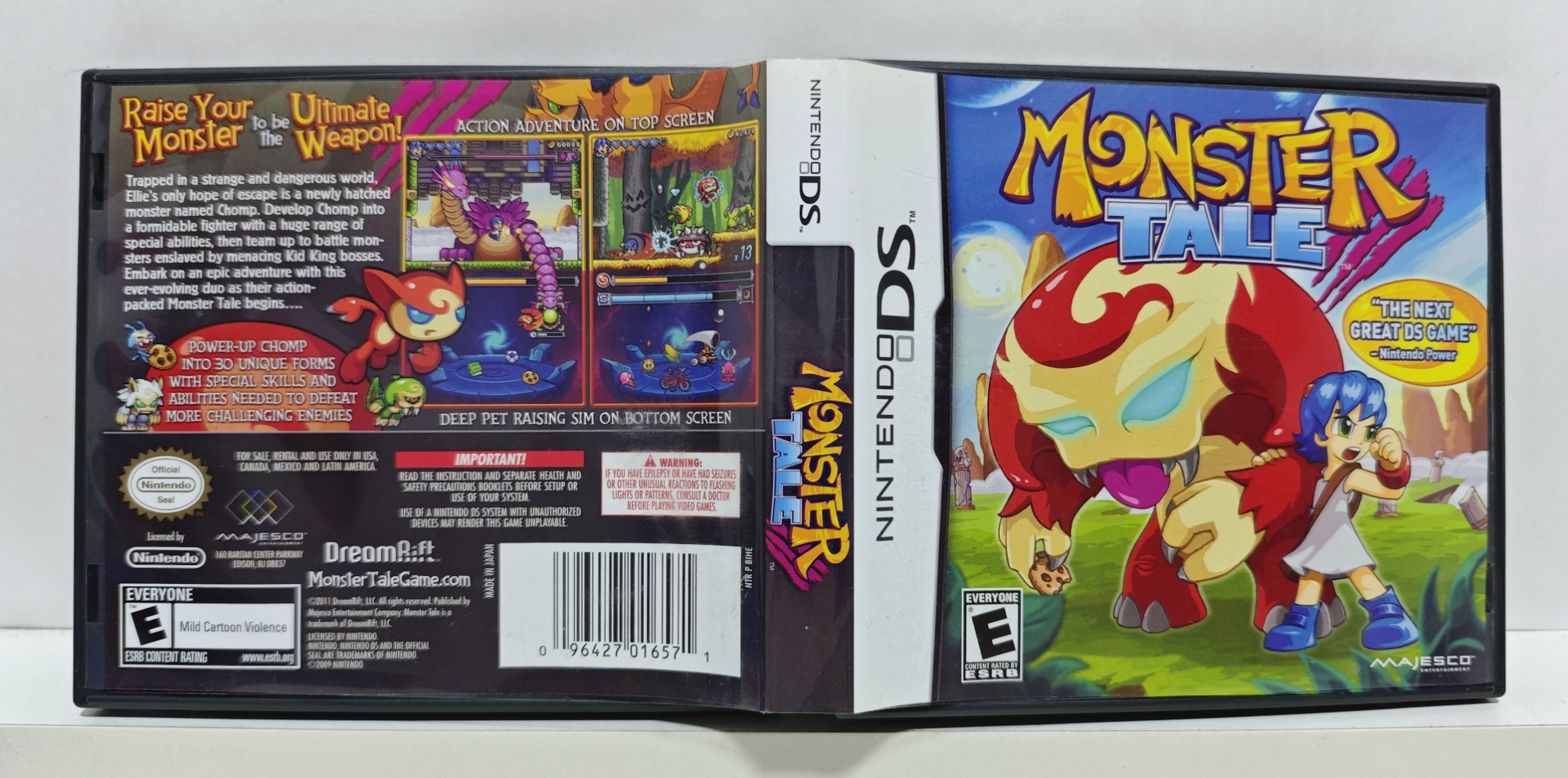 Monster Tale - Nintendo DS - Semi-Novo - Carvalho Games