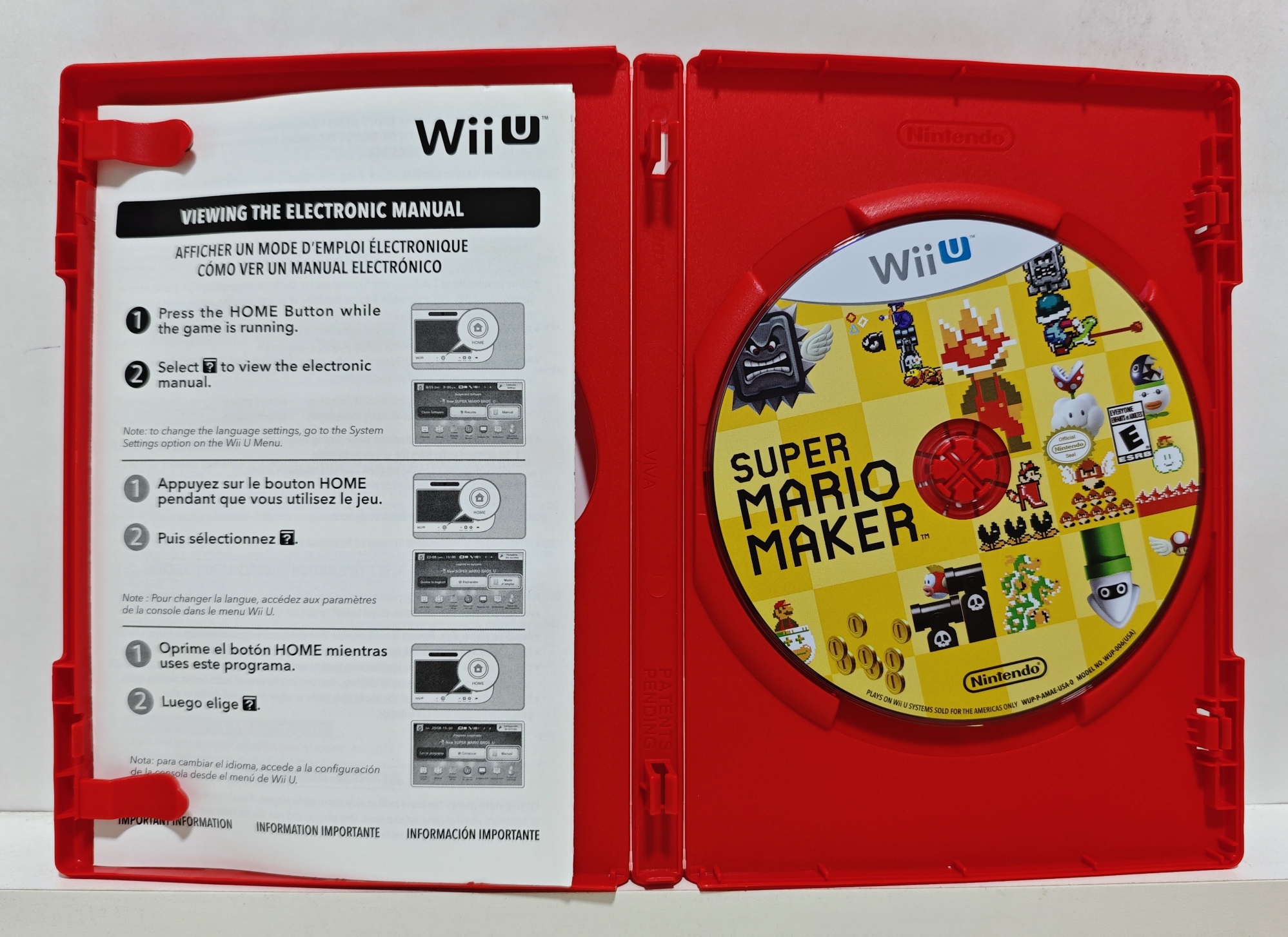 Super Mario Maker - Nintendo Wii U - Semi-Novo - Carvalho Games