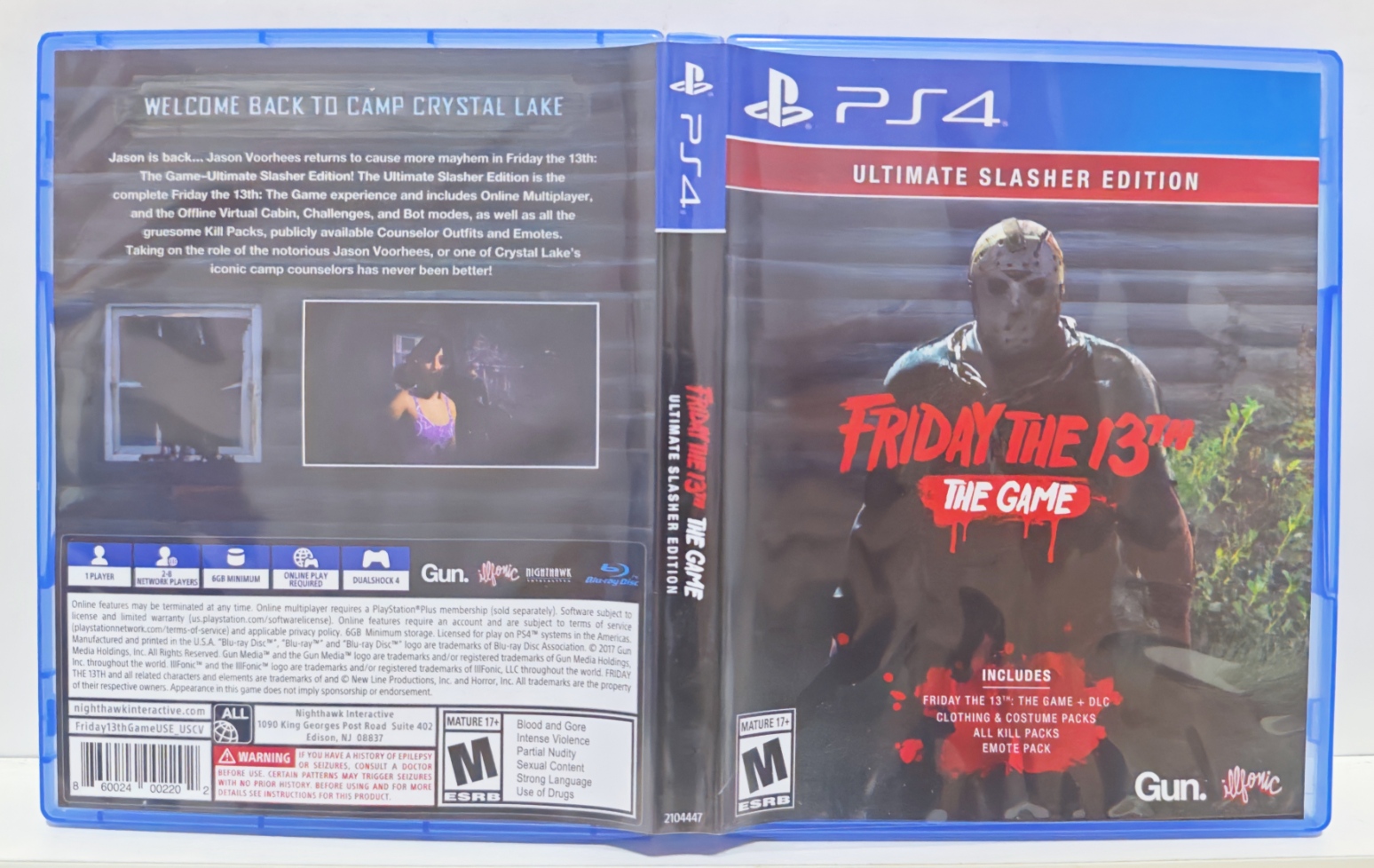 Friday The 13th The Game - PS4 - Semi-Novo - Carvalho Games