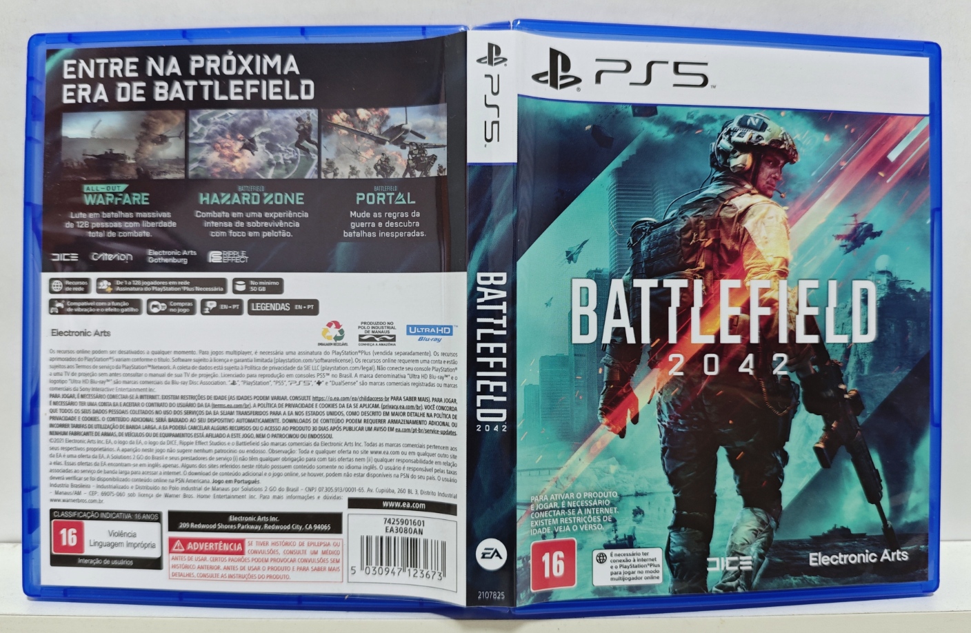 Battlefield 2042 - PS5 - Semi-Novo - Carvalho Games
