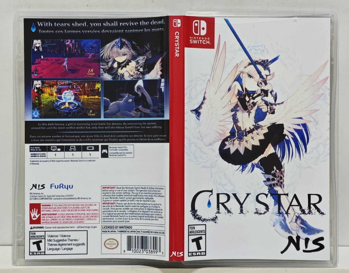 Crystar - Nintendo Switch - Semi-Novo - Carvalho Games