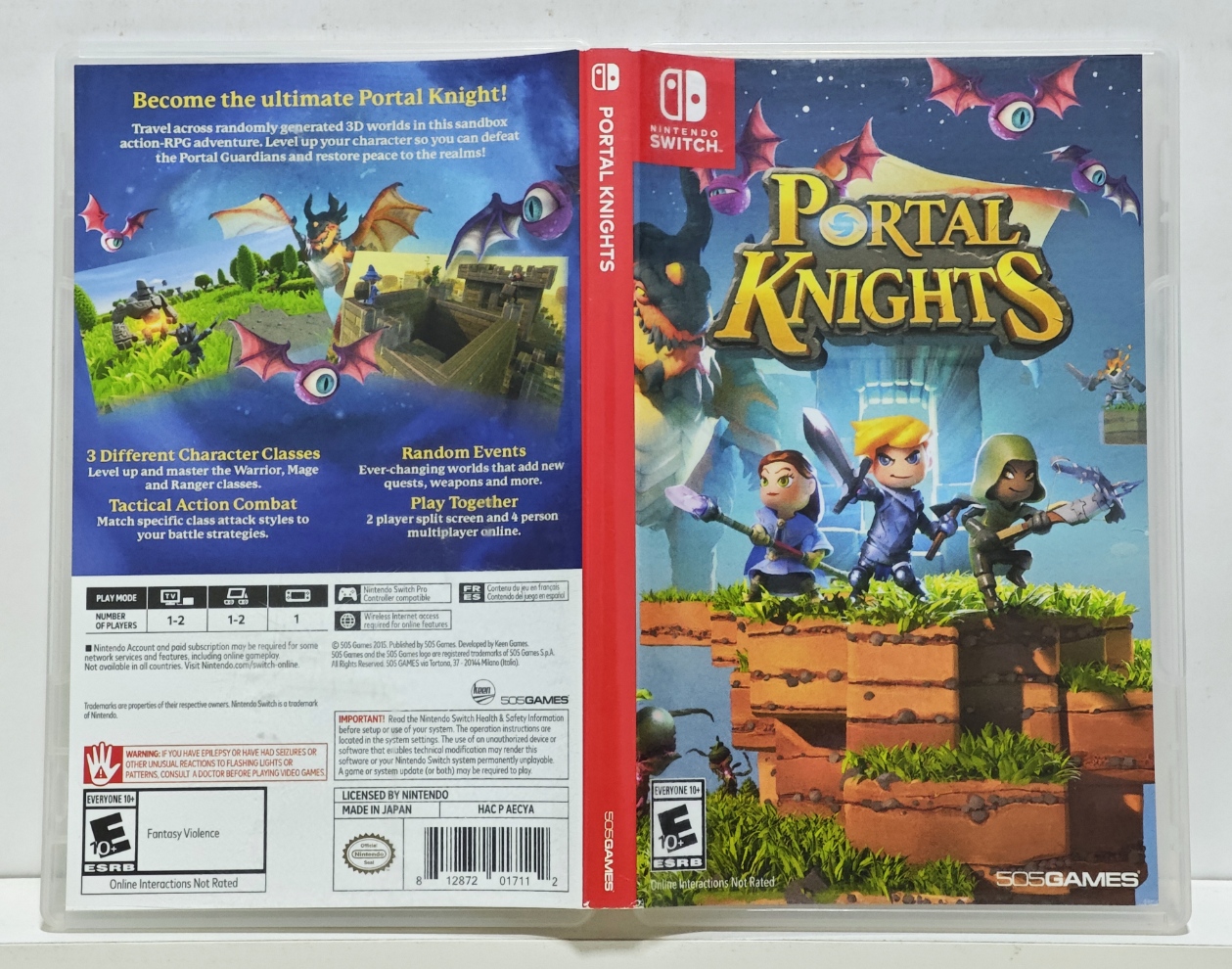Portal Knights - Nintendo Switch - Semi-Novo - Carvalho Games
