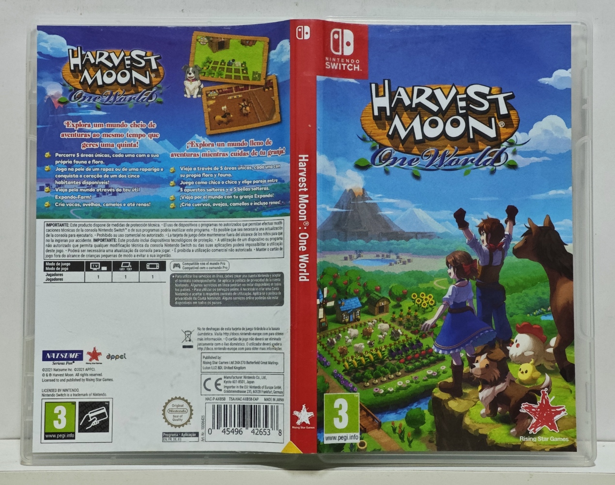 Harvest Moon: One World - Nintendo Switch - Semi-Novo - Carvalho Games