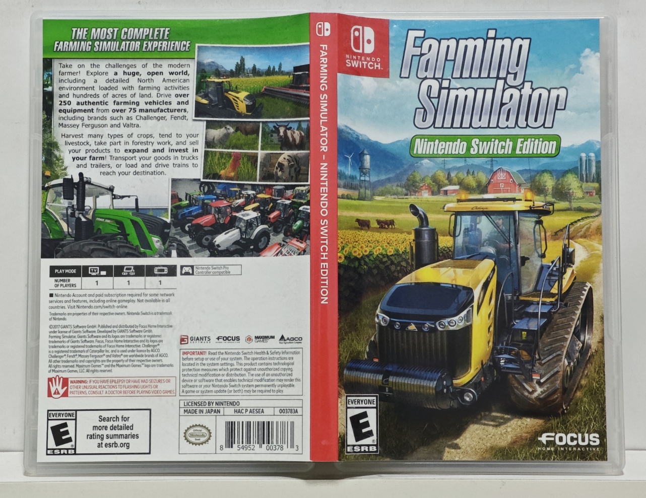 Farming Simulator - Nintendo Switch - Semi-Novo - Carvalho Games