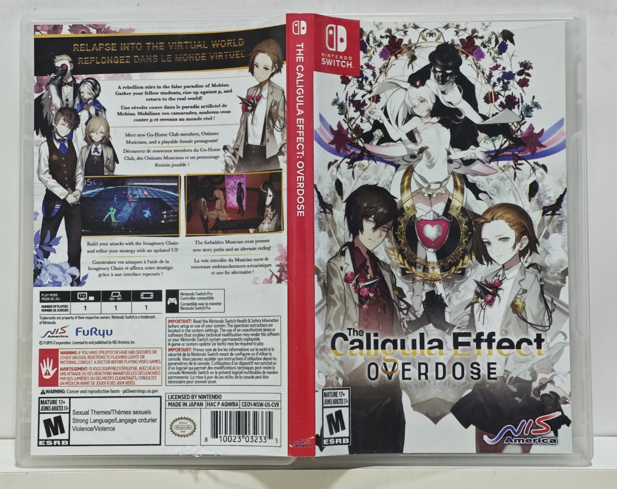 The Caligula Effect Overdose - Nintendo Switch - Semi-Novo - Carvalho Games