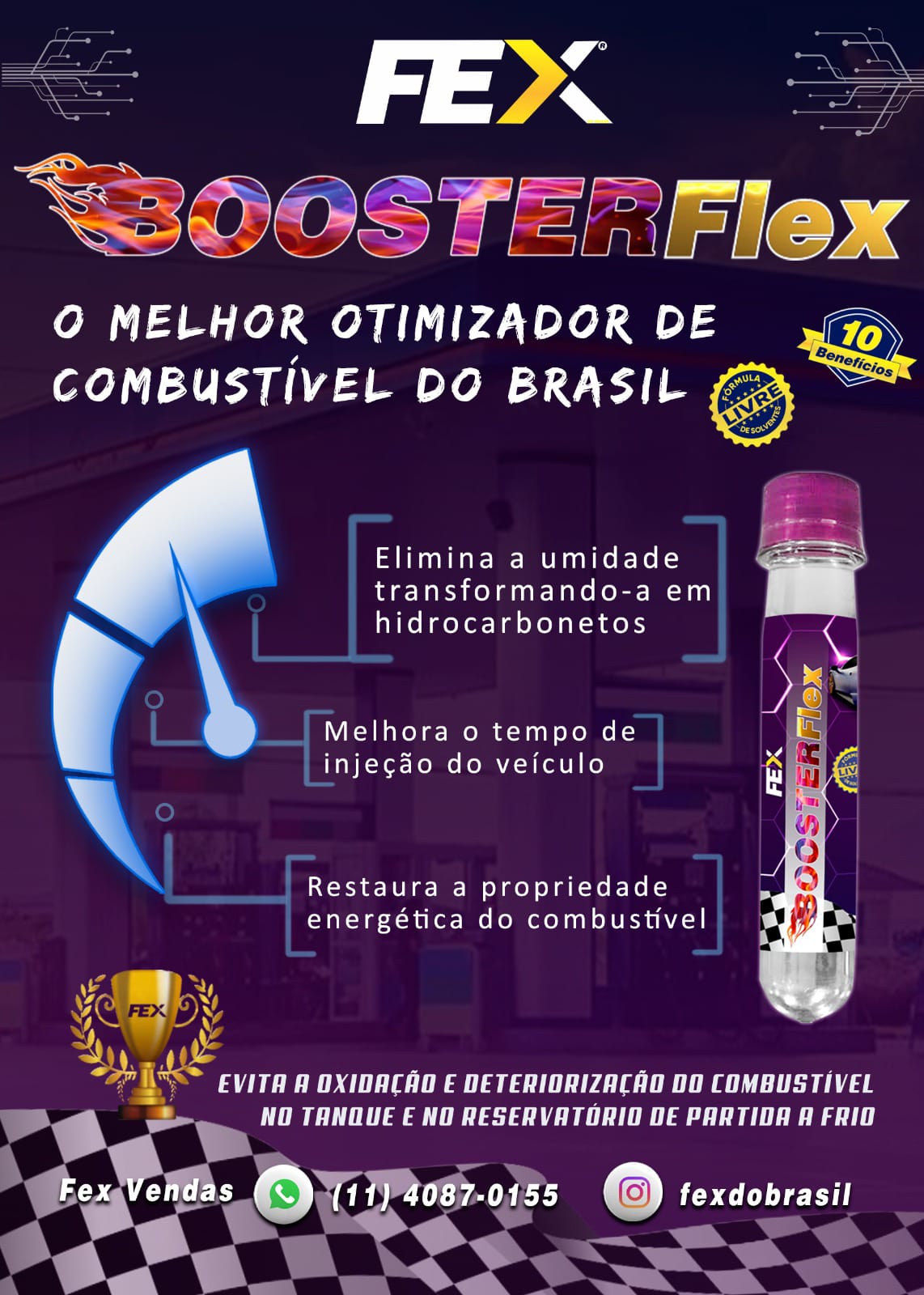 Booster Flex 45ML - Fex - M.CER Automotiva - Equipamentos e Ferramentas