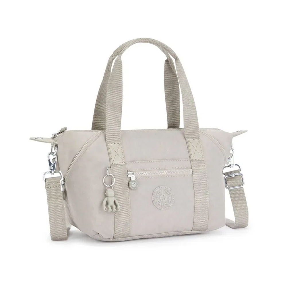 Bolsa De Mão Kipling Art Mini 13 Litros Branco - Viajante Moderno