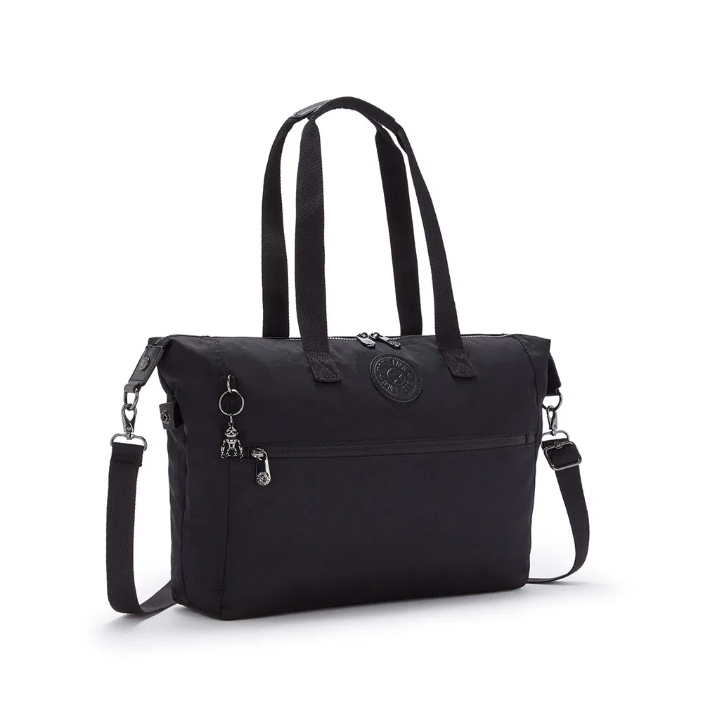 Bolsa De Ombro Kipling Ilia 16 Litros Preto - Viajante Moderno
