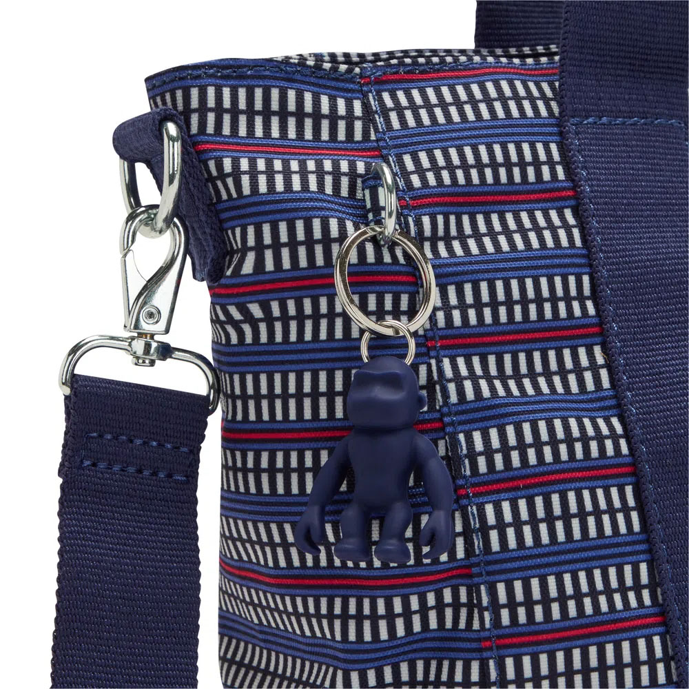 Bolsa Transversal Kipling Asseni S 10 Litros Blue Geo Print - Viajante ...