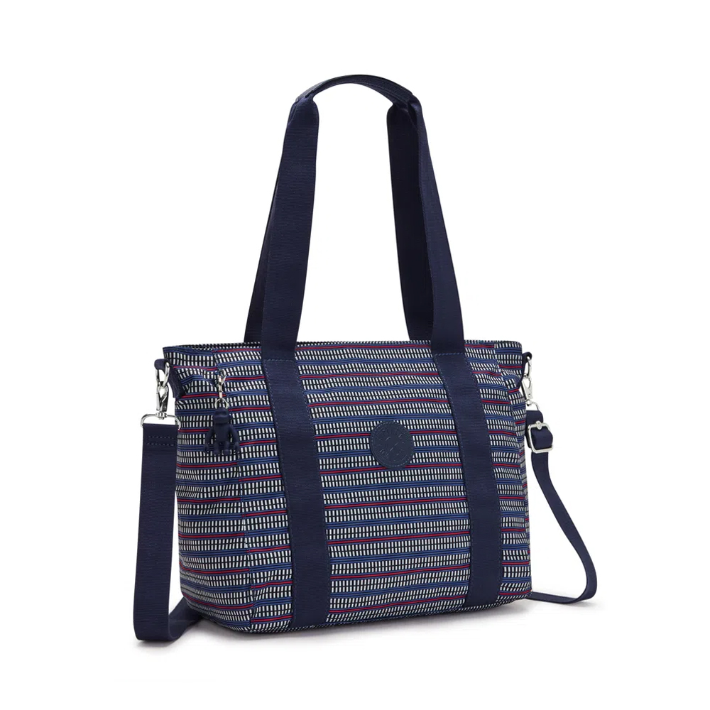 Bolsa Transversal Kipling Asseni S 10 Litros Blue Geo Print - Viajante ...