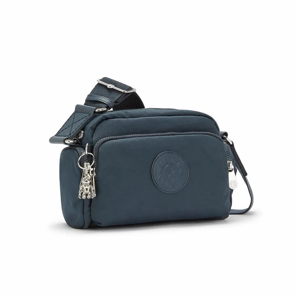 Bolsa Transversal Kipling Jenera Mini Bolsa Azul - Viajante Moderno