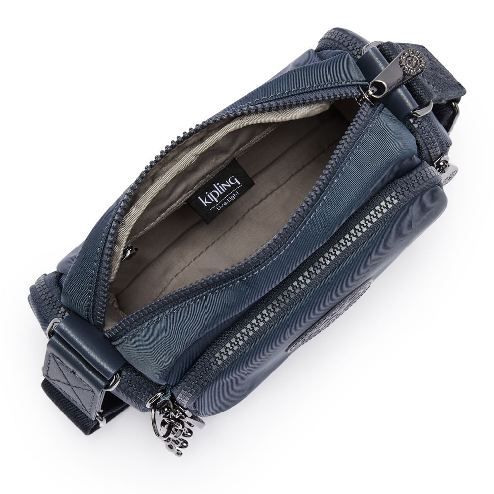 Bolsa Transversal Kipling Jenera Mini Bolsa Azul - Viajante Moderno