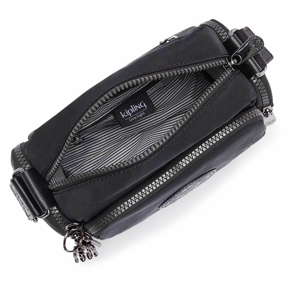 Bolsa Transversal Kipling Jenera Mini Bolsa Preto - Viajante Moderno