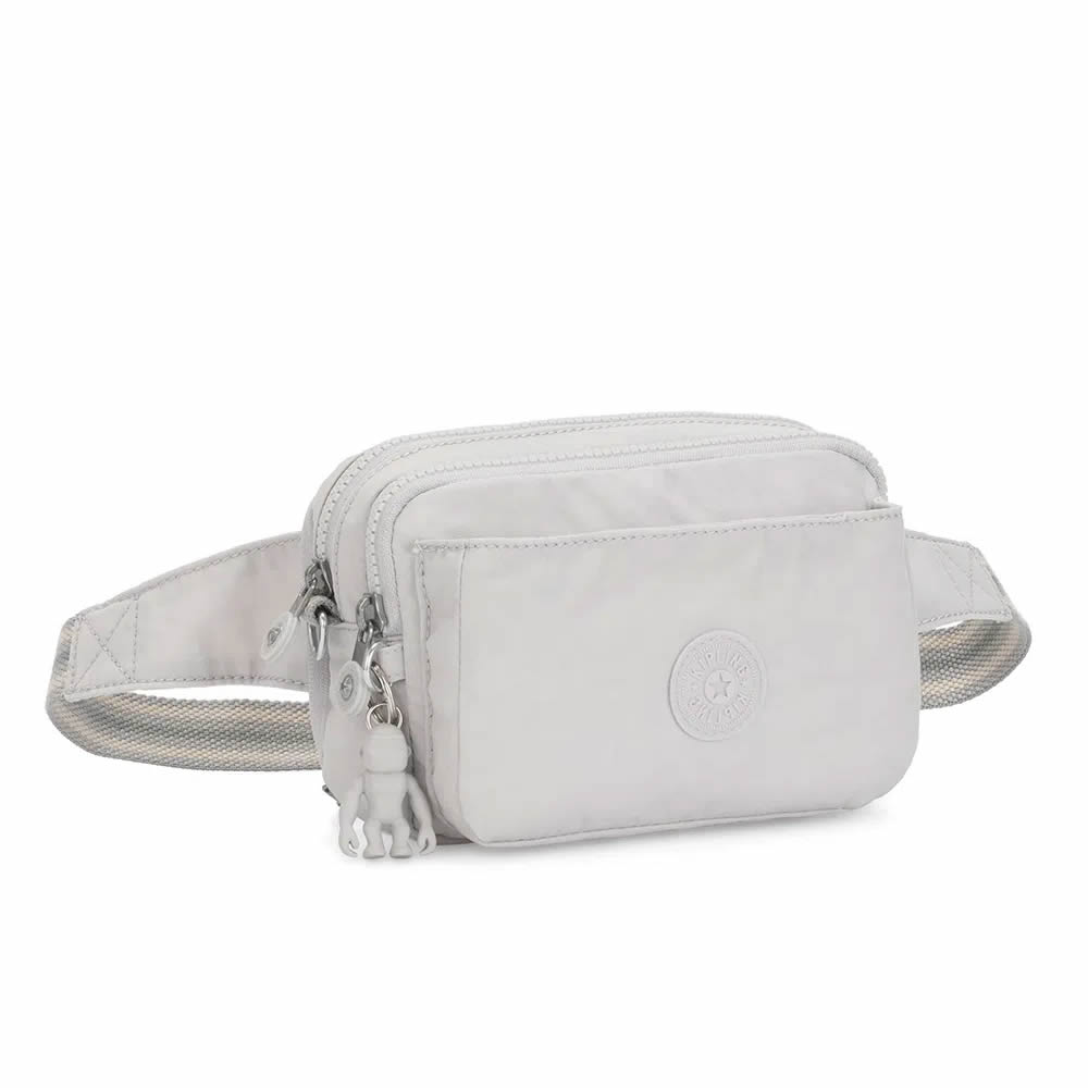 Bolsa Transversal Pochete Kipling Multi Abanu Cinza - Viajante Moderno