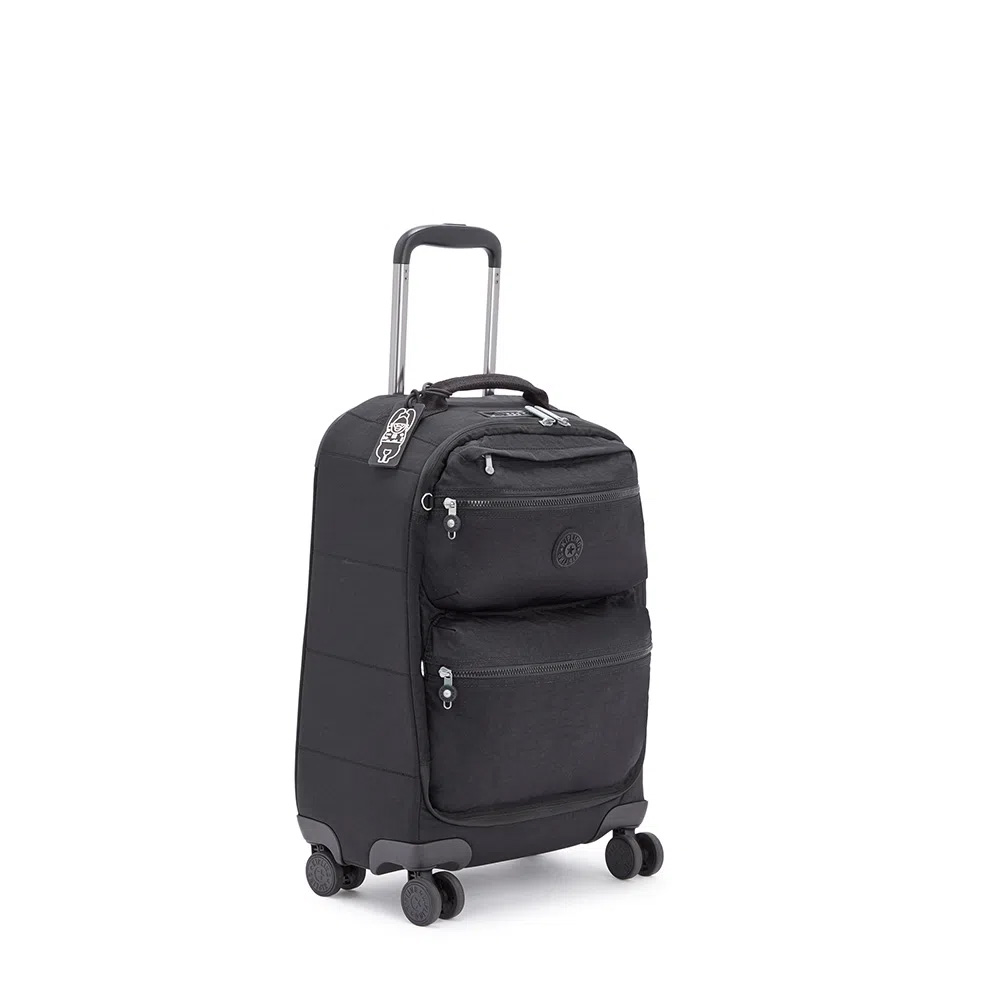 Mala de Bordo Kipling City Spinner S Black Noir Preto - Viajante Moderno