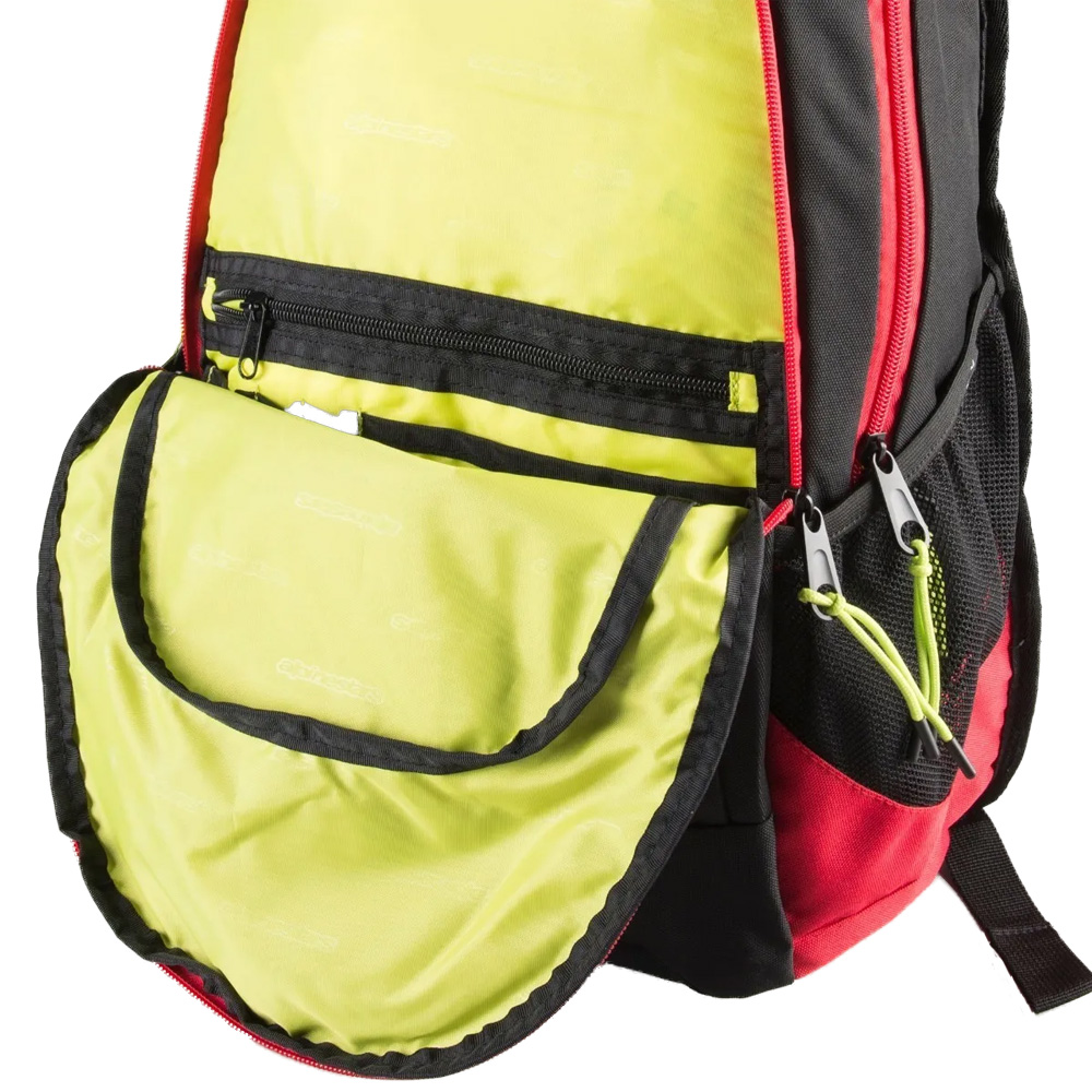 Mochila Alpinestars Defcon Backpack Preto e Vermelho - Viajante Moderno