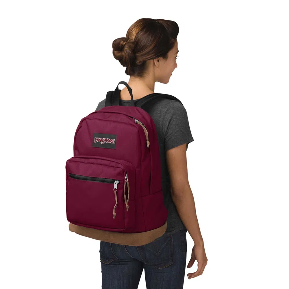 Mochila JanSport Right Pack Russet Red 31 Litros - Viajante Moderno