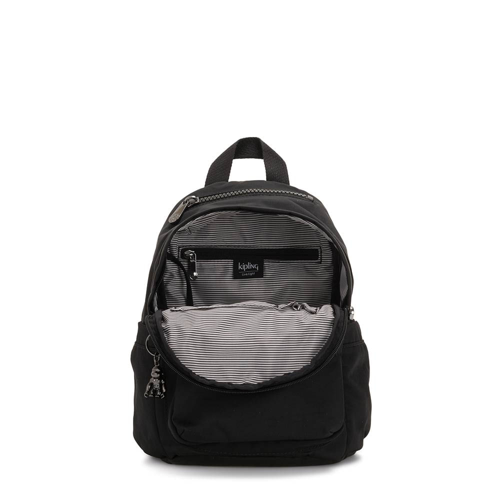 Mochila Kipling Delia Mini 8L Preto - Viajante Moderno