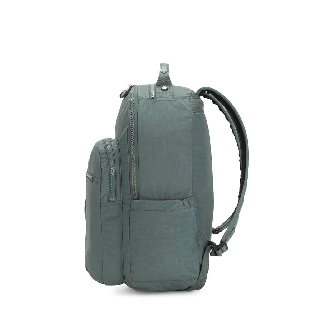 Mochila Kipling Seoul 27L Verde Light Aloe - Viajante Moderno