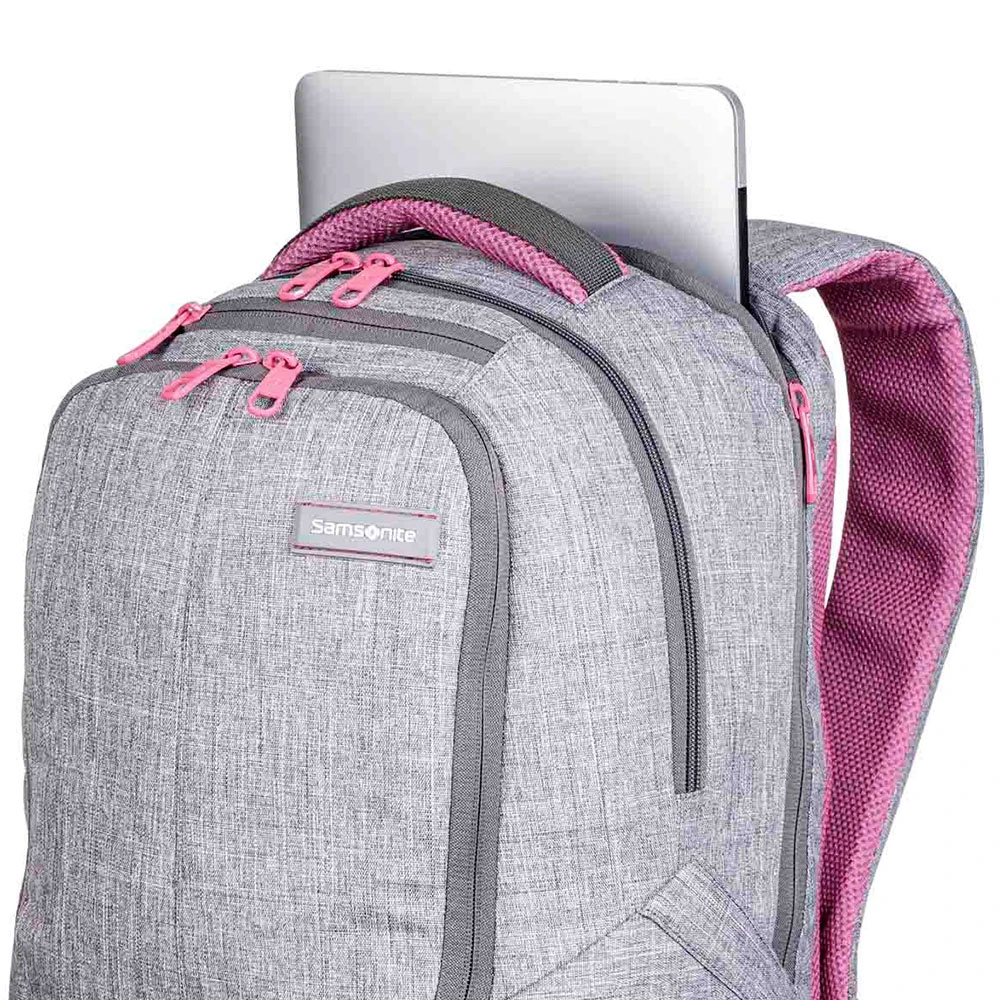 Mochila Samsonite Para Laptop Laser Cinza - Viajante Moderno