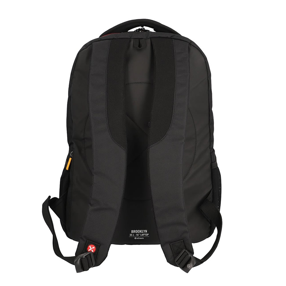 Mochila Xtrem Techno Brooklyn 35L Preto - Viajante Moderno