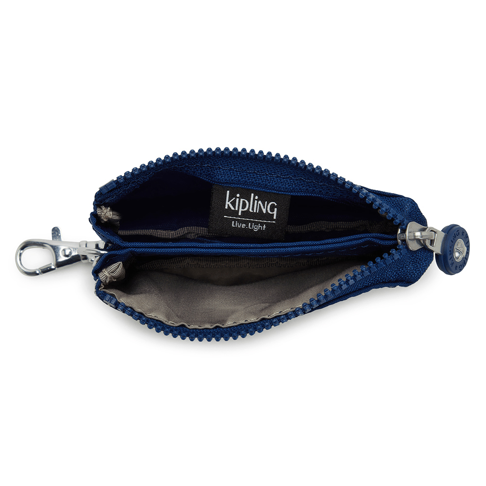 Necessaire Kipling Porta Moedas Mini Creativity Azul - Viajante Moderno