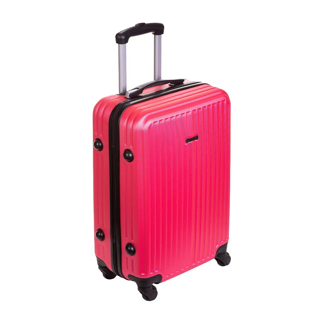 Mala De Viagem Sestini 360 Atlanta 2 Média Rosa - Viajante Moderno