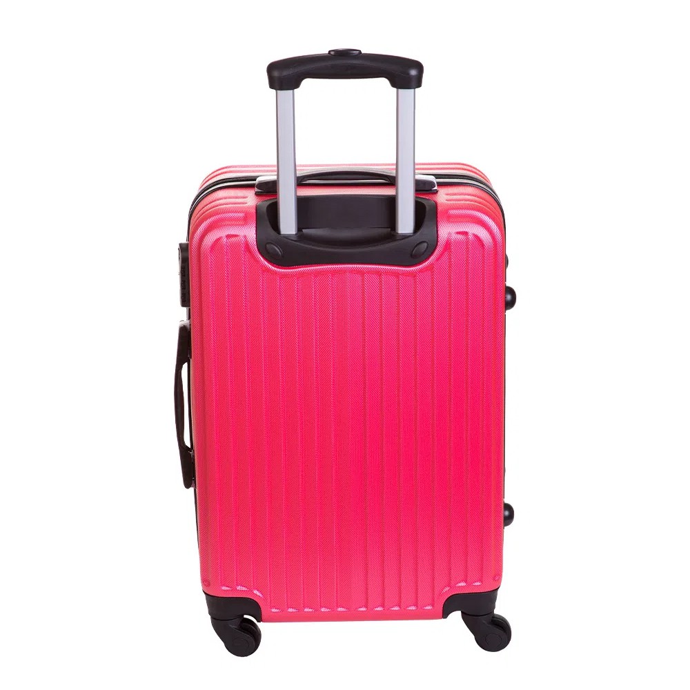 Mala De Viagem Sestini 360 Atlanta 2 Média Rosa - Viajante Moderno