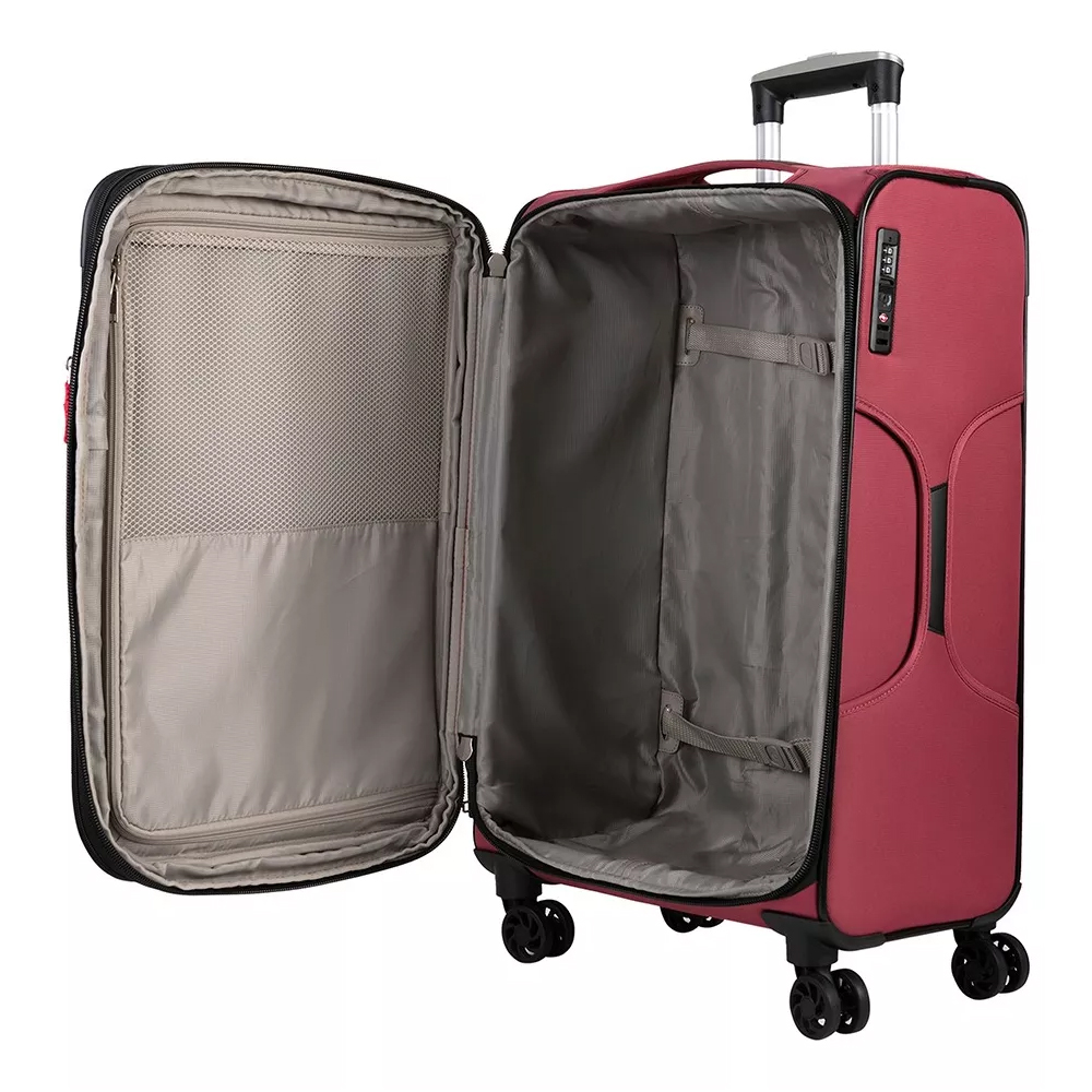 Mala de Viagem Samsonite Versalite DLX Grande Rosa - Viajante Moderno