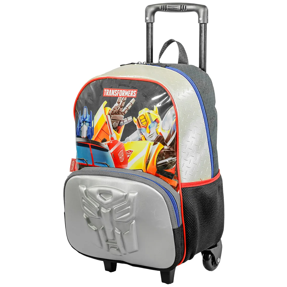 Mochila Sestini Com Rodinhas Escolar Transformers X Autobots - Viajante ...