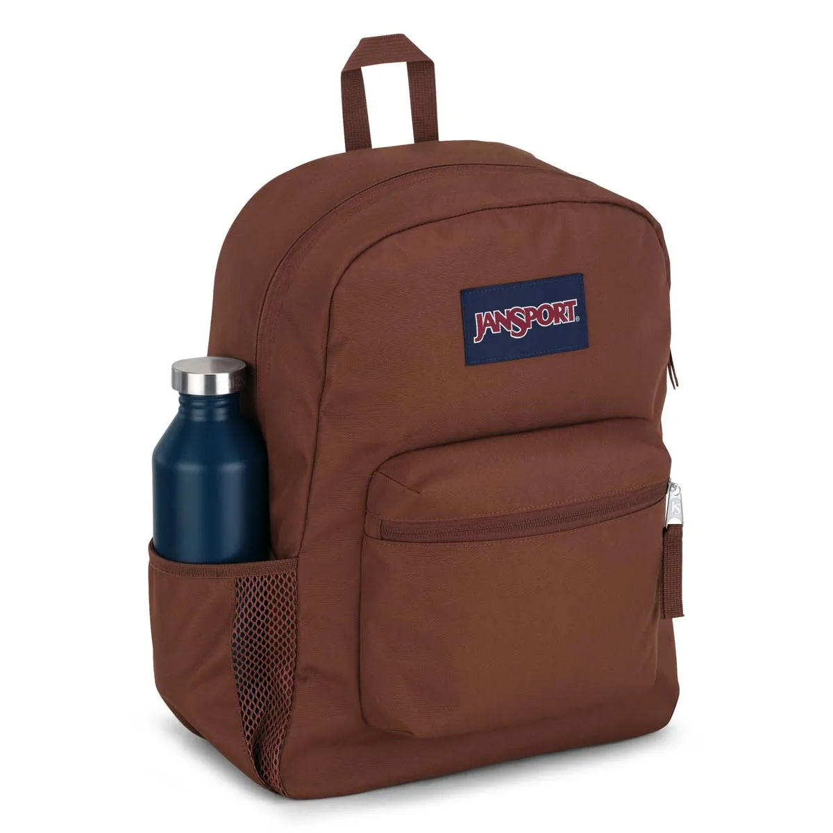 Mochila Jansport Cross Town - Basic Brown - Viajante Moderno