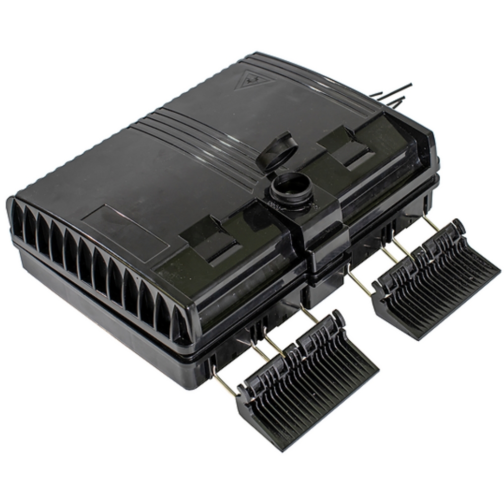 Caixa de Terminação Óptica Cto Ftth Dupla Trava 16 Portas Fiberx - WRJ ...