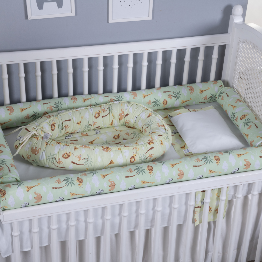 Kit Enxoval de Bebê Coleção Safari Verde - Monzillo Baby Kids ...