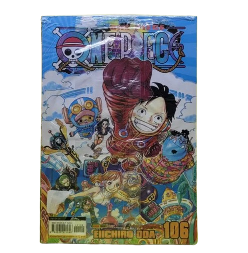 Mangá One Piece Vol. 106 - Eiichiro Oda (Em Português) + 1 Brinde ...