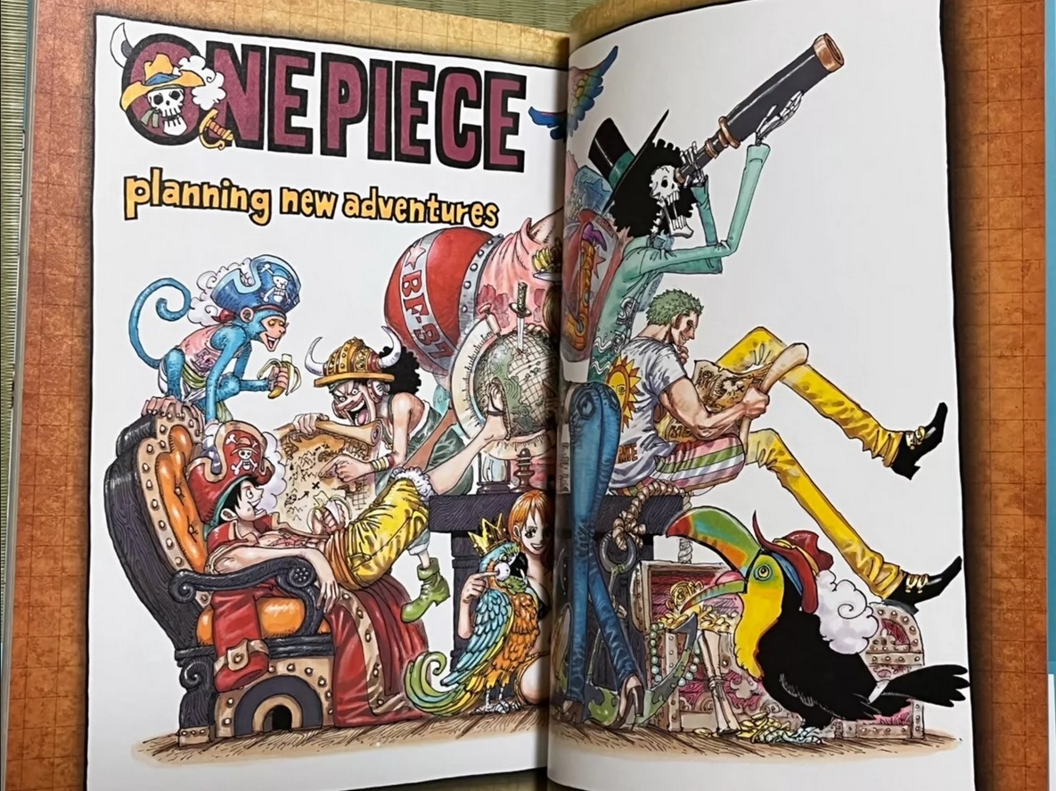 Artbook ONE PIECE Color Walk Vol. 10 Dragon (Em Japonês) Eiichiro Oda ...
