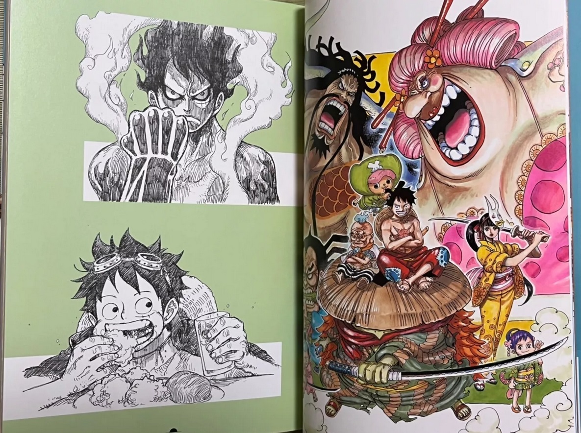 Artbook ONE PIECE Color Walk Vol. 10 Dragon (Em Japonês) Eiichiro Oda ...