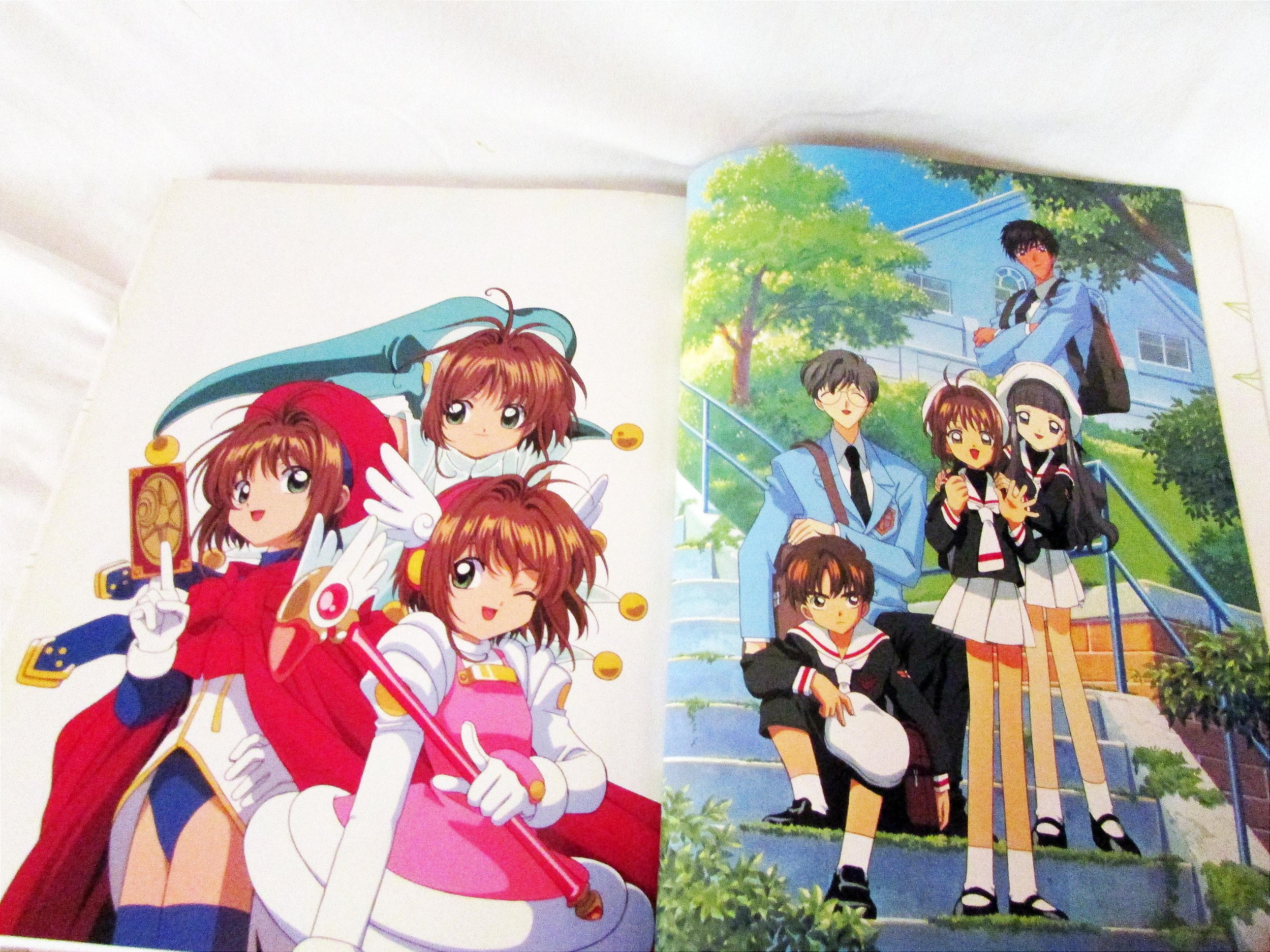 ARtBook Sakura Card Captor Coleção de Ilustrações Cheerio nº1 Japonês ...